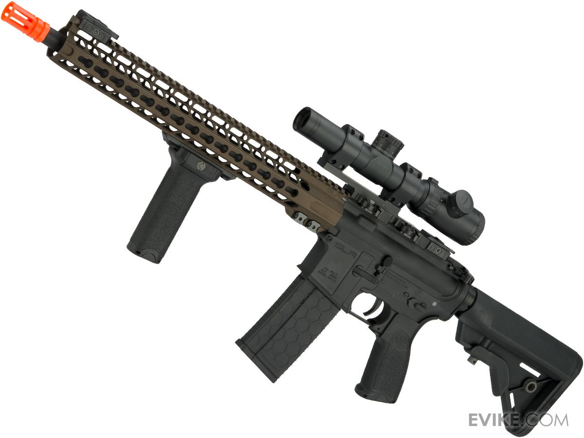 DYTAC SLR Licensed M4 Solo Lite SLR15 Full Size Airsoft AEG w/ Cerakote ...