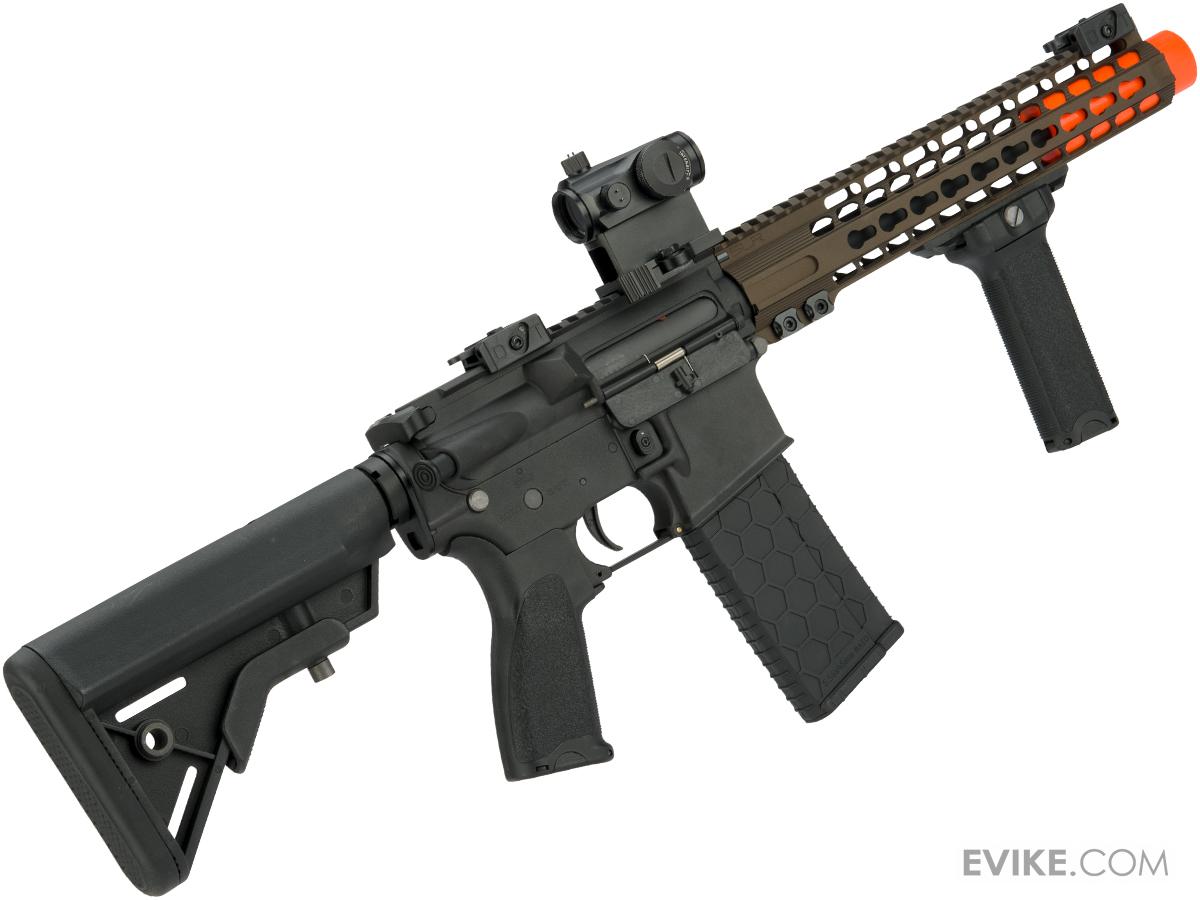 DYTAC SLR Solo Lite SLR15 Mid-SBR Airsoft AEG with Linear Compensator ...