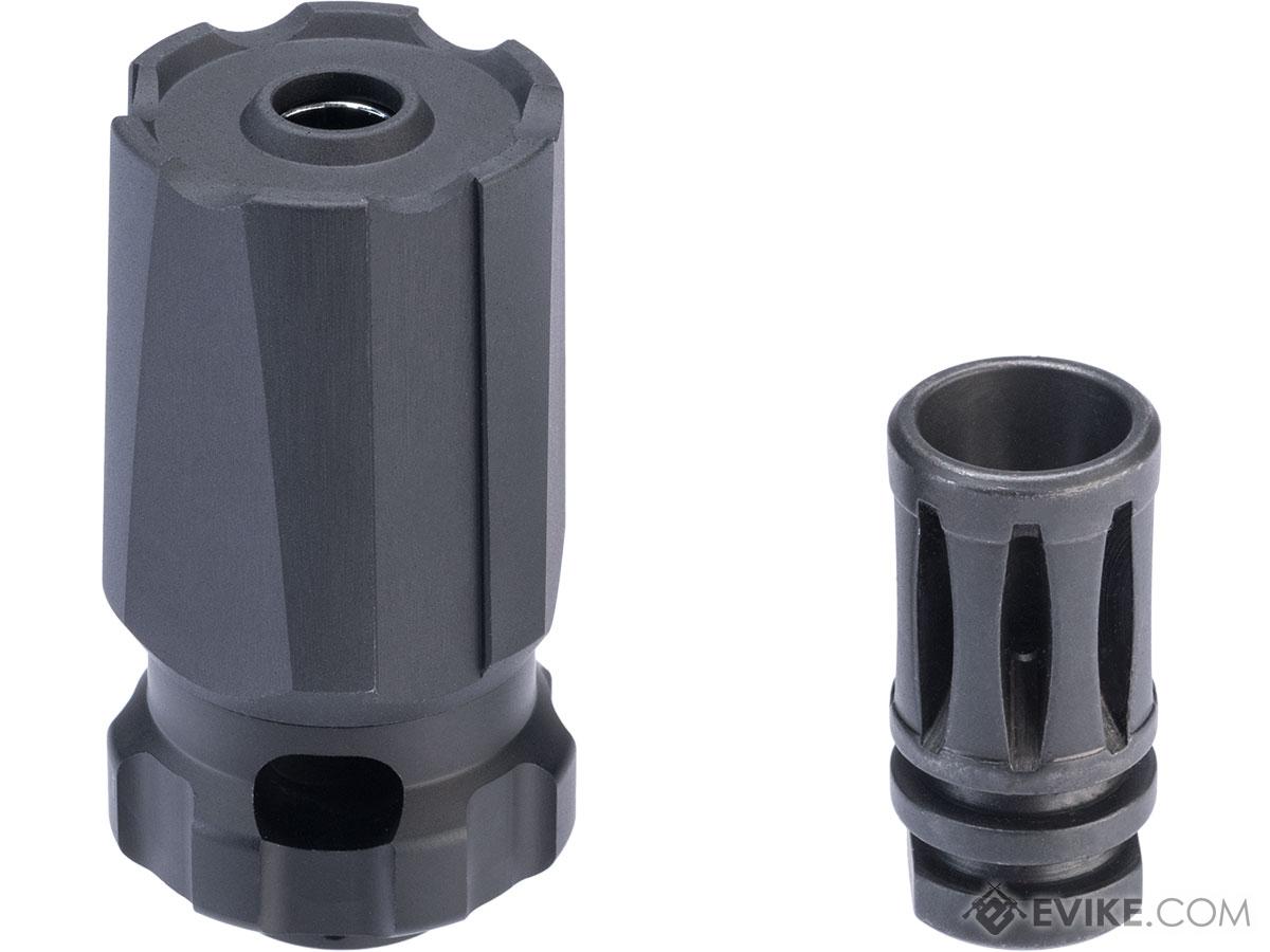 Dytac BLAST Flash Hider for Airsoft Rifles (Type: Built-In Nano Tracer ...