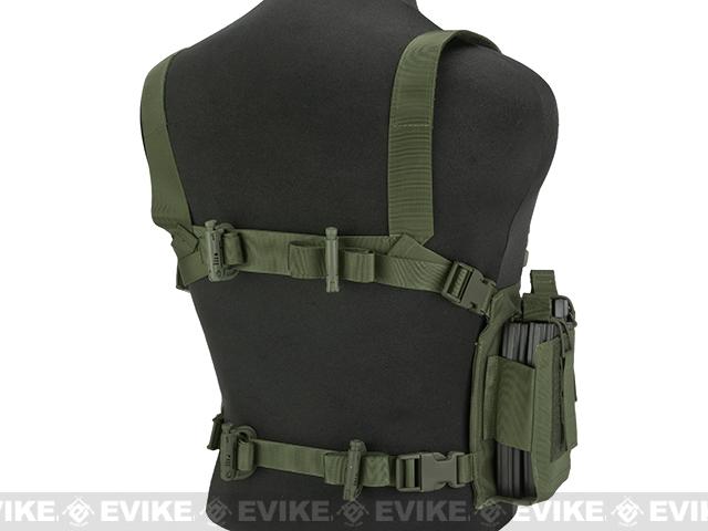 Gryffon Defense CR4 Low Profile Chest Rig - OD Green, Tactical Gear ...