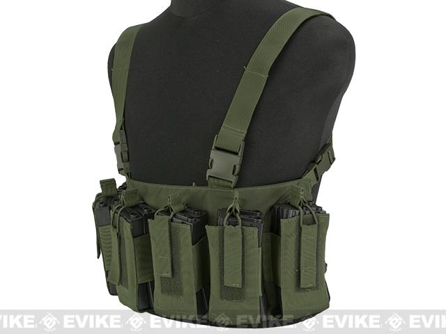 Gryffon Defense CR4 Low Profile Chest Rig - OD Green, Tactical Gear ...