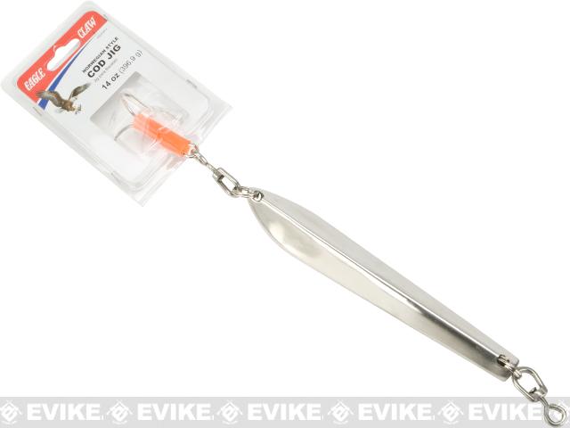 Eagle Claw Stainless Steel Cod Jig (Size: 14 oz), MORE, Fishing, Jigs ...