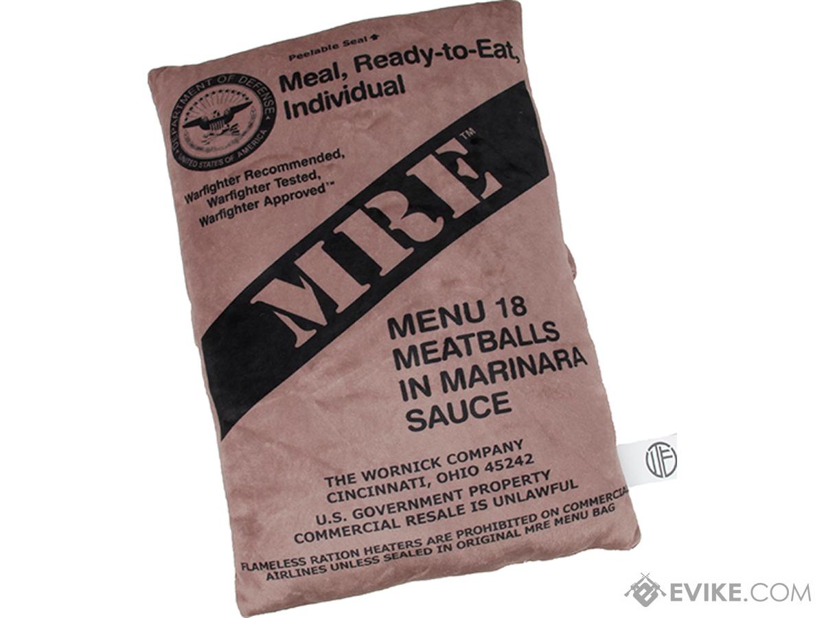 Waterfall Extra Soft Plush MRE Meatball Marinara Pillow (Size: Medium ...