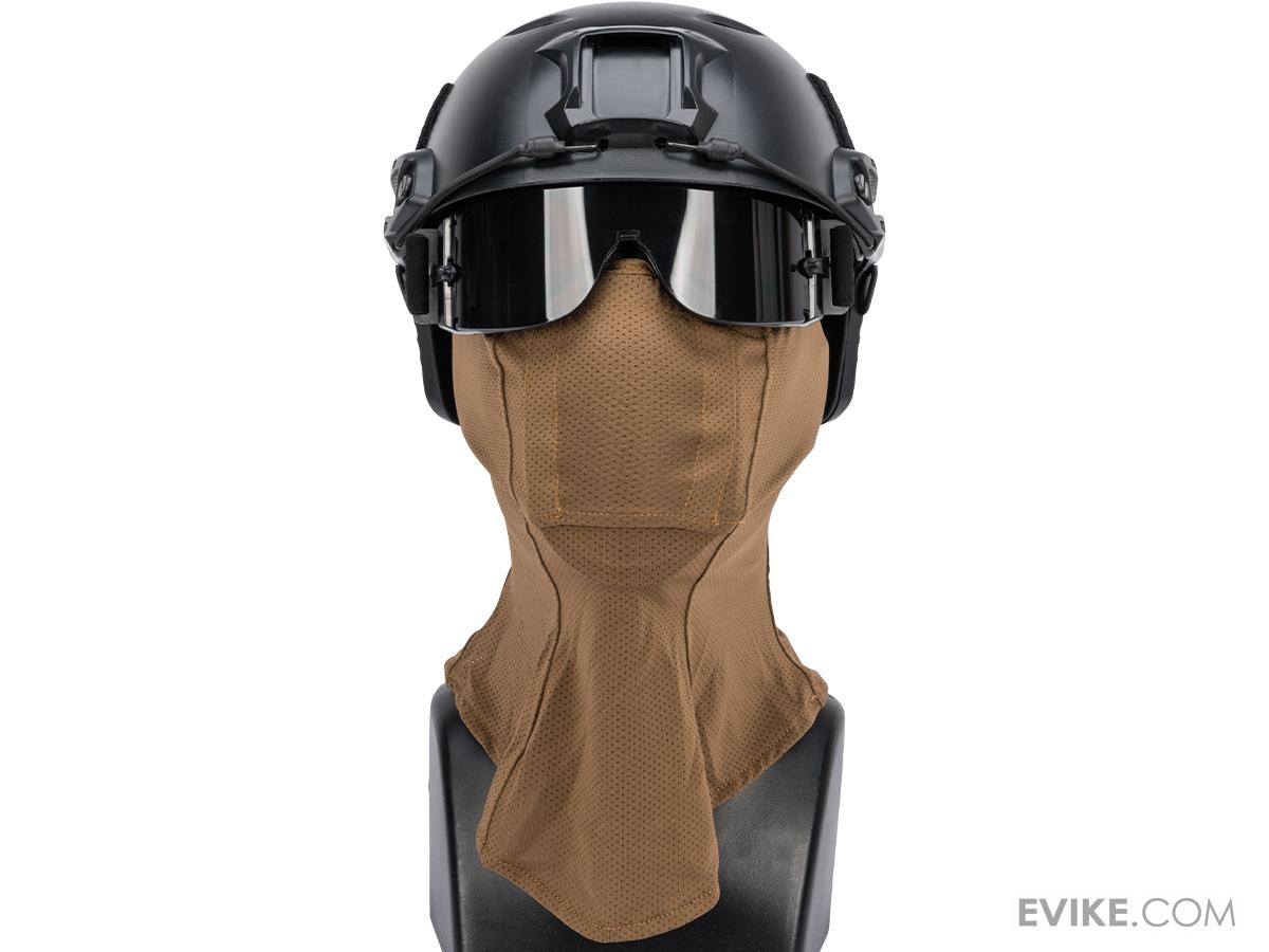 TMC Hot Weather Balaclava w/ Mesh Mouth Protector (Color: Coyote Brown ...