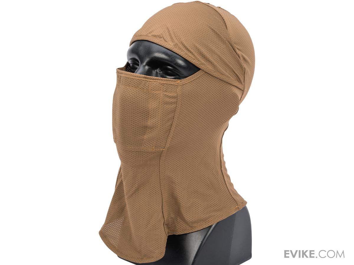 TMC Hot Weather Balaclava w/ Mesh Mouth Protector (Color: Coyote Brown ...