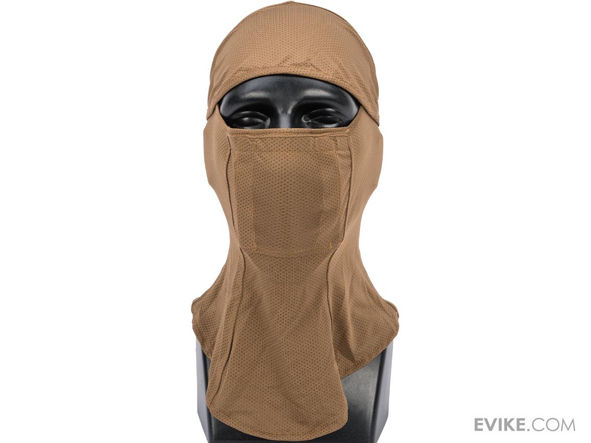 TMC Hot Weather Balaclava w/ Mesh Mouth Protector (Color: Coyote Brown ...