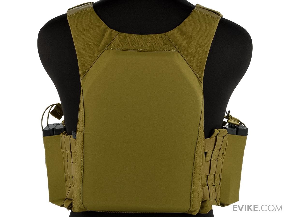 TMC Slick Style LV Plate Carrier (Color: Khaki), Tactical Gear/Apparel ...