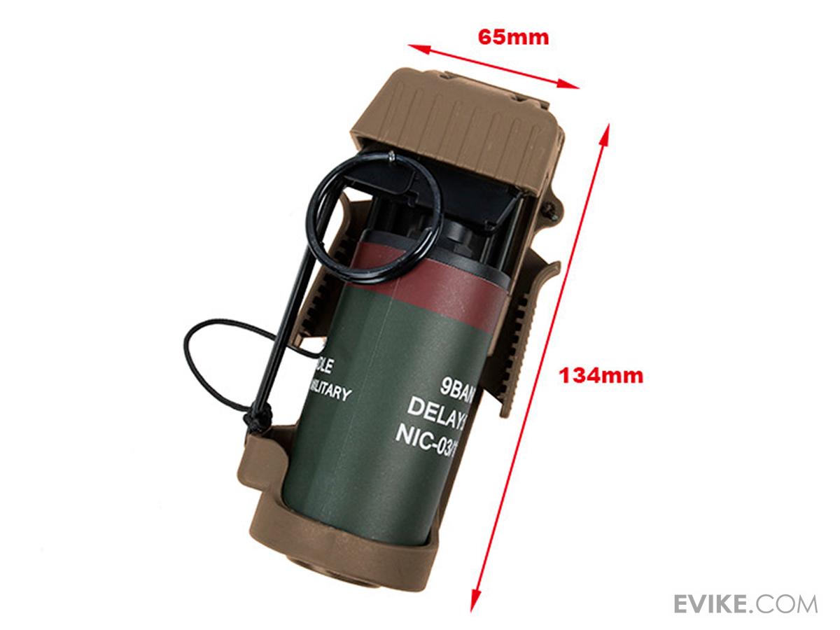TMC Polymer Flashbang Retention Pouch with Dummy Flashbang (Color ...