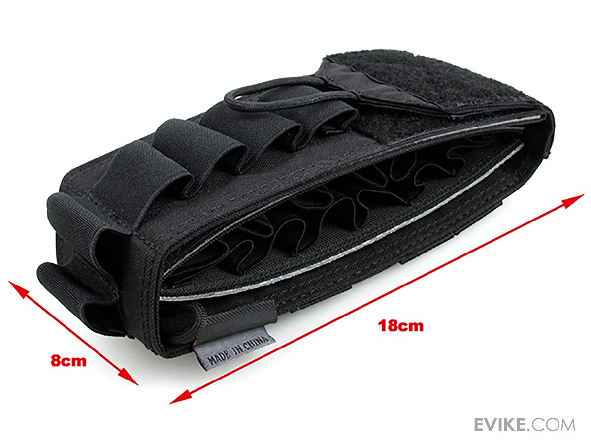 TMC MOLLE 18 Round Foldable Shot Shell Pouch (Color: Black), Tactical ...