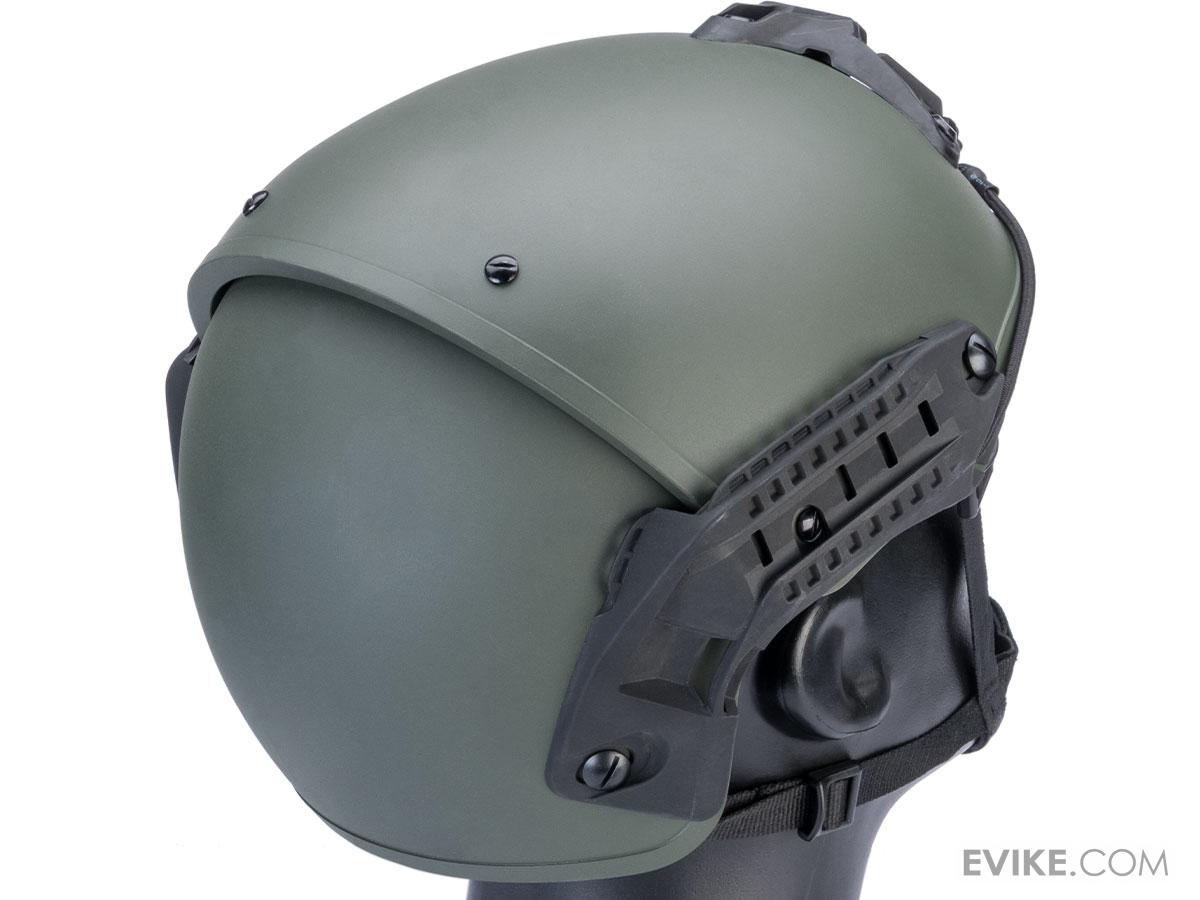 TMC Deluxe Version Air Flow Bump Style Airsoft Helmet (Color: Ranger ...