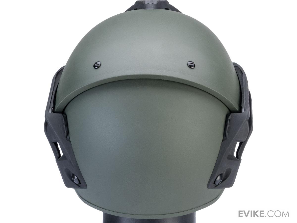 TMC Deluxe Version Air Flow Bump Style Airsoft Helmet (Color: Ranger ...