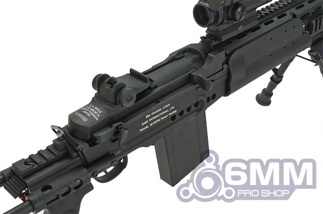 SAGE International Licensed Full Metal "Evil Black Rifle" M14 EBR ...