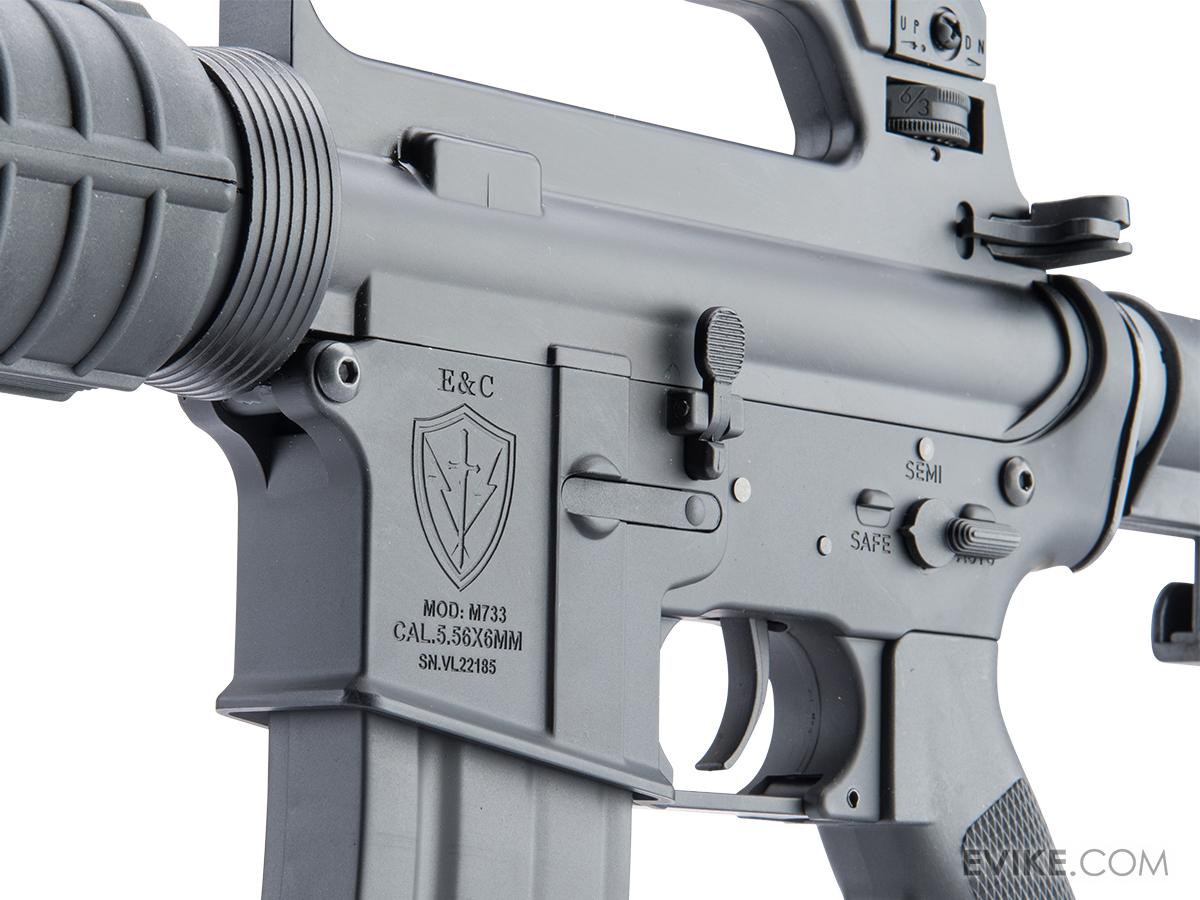 Cybergun Colt Airsoft M733 Airsoft AEG Rifle (Color: Black), Airsoft Guns, Airsoft Electric ...