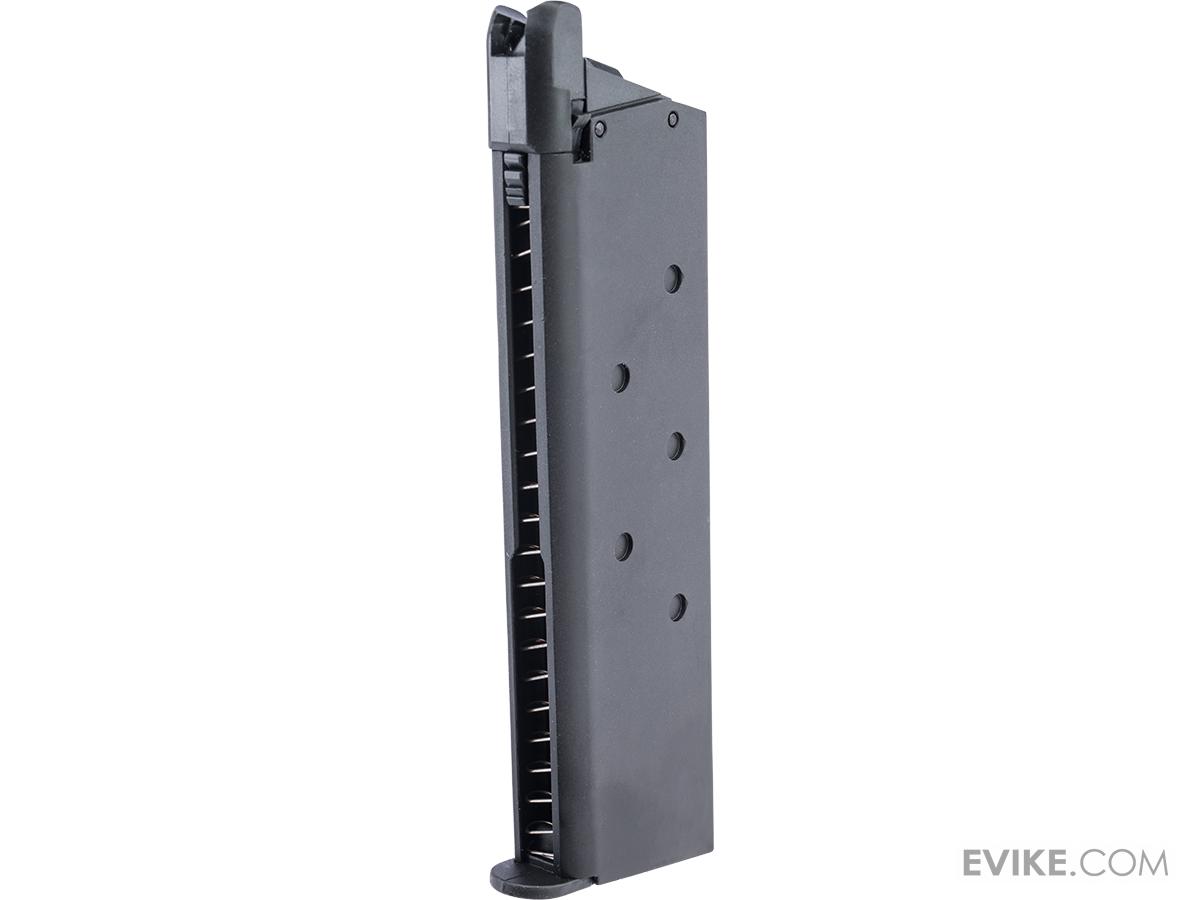 E&C Airsoft 22 Round Single Stack Magazine for M1911 Gas Blowback ...