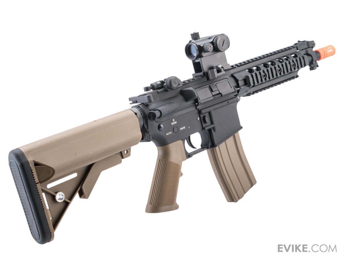 E&C Airsoft M4 Airsoft AEG Rifle (Model: 7" Picatinny / Two Tone ...