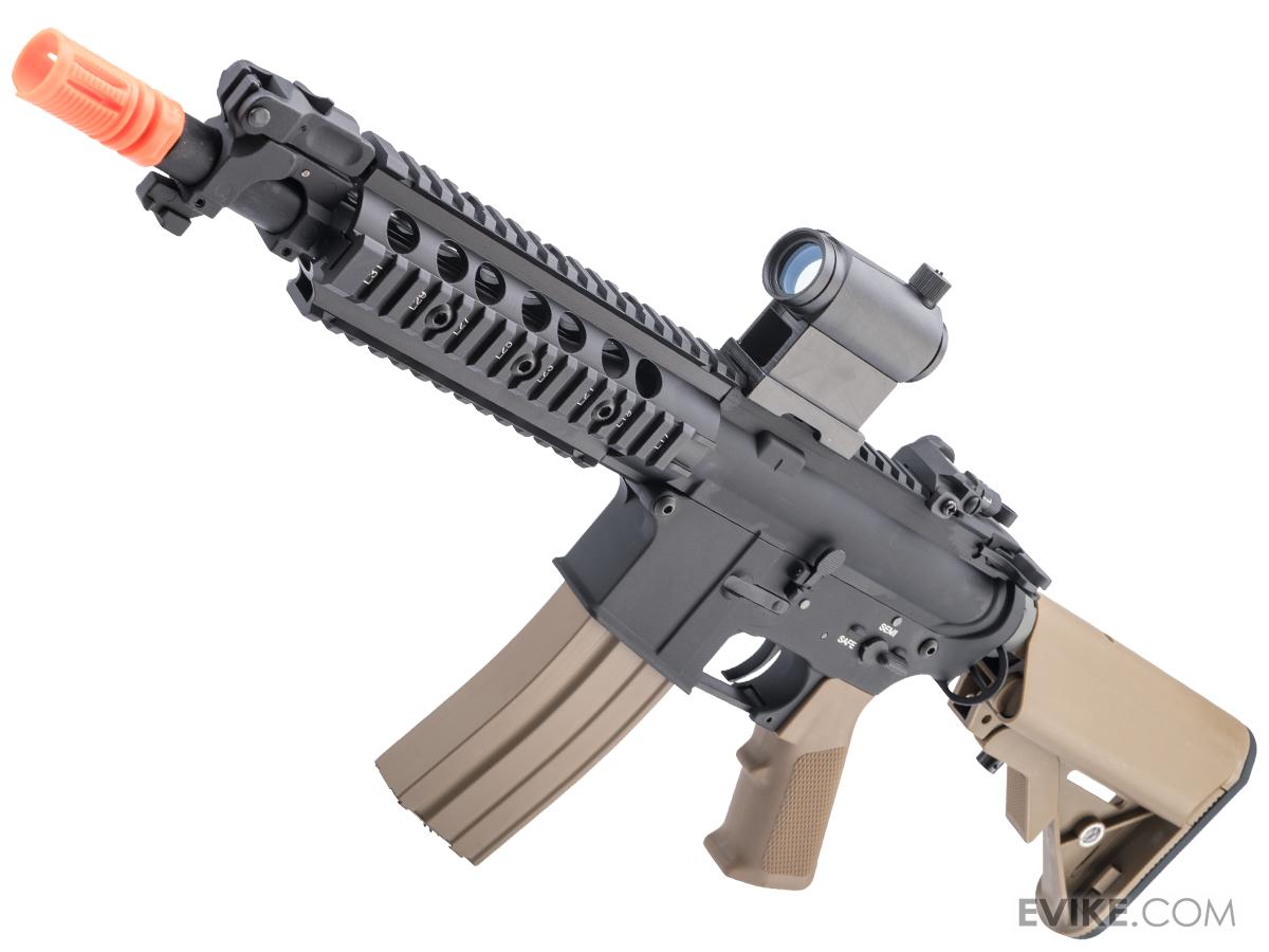 E&C Airsoft M4 Airsoft AEG Rifle (Model: 7" Picatinny / Two Tone ...