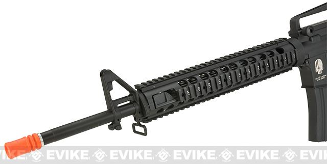 E&C Airsoft Special Purpose Rifle Full Metal Airsoft AEG Rifle - Black ...