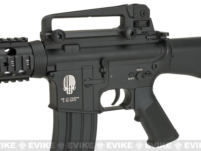 E&C Airsoft Special Purpose Rifle Full Metal Airsoft AEG Rifle - Black ...