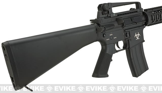 E&C Airsoft Special Purpose Rifle Full Metal Airsoft AEG Rifle - Black ...