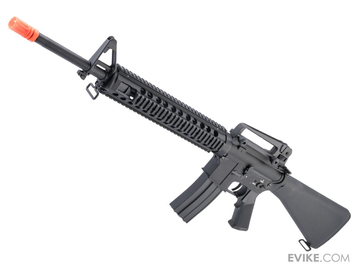 E&C Airsoft Special Purpose Rifle Full Metal Airsoft AEG Rifle - Black ...