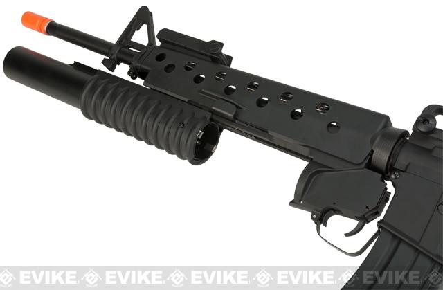 E&C Airsoft M16-A3 Airsoft AEG with M203 Airsoft Grenade Launcher, Airsoft Guns, Airsoft ...