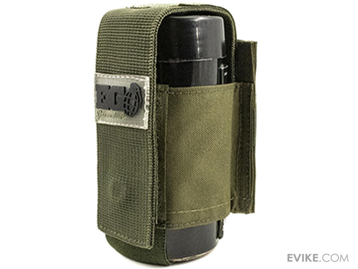 Enola Gaye WP40 Single Pouch for Enola Gaye Smoke and Flash Grenades (Color: Olive), Tactical ...
