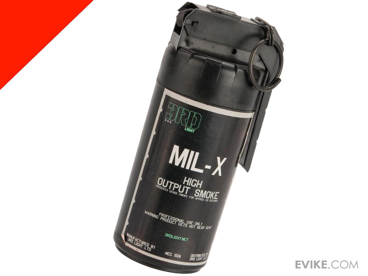 MIL-X Military / Law Enforcement Style Smoke Grenade w/ Spoon Ignition ...