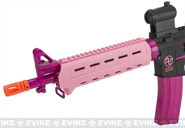 G&G Airsoft CM16 MOD-0 Airsoft M4 AEG Rifle UPI Edition - Pink/Black ...