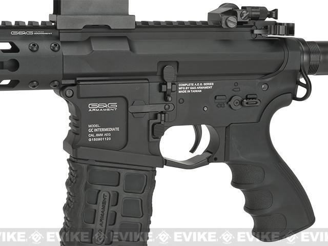 G&G GC16 "Wild Hog" Full Metal Airsoft AEG Rifle (Model: 12" Keymod / 9.6 Butterfly Battery ...
