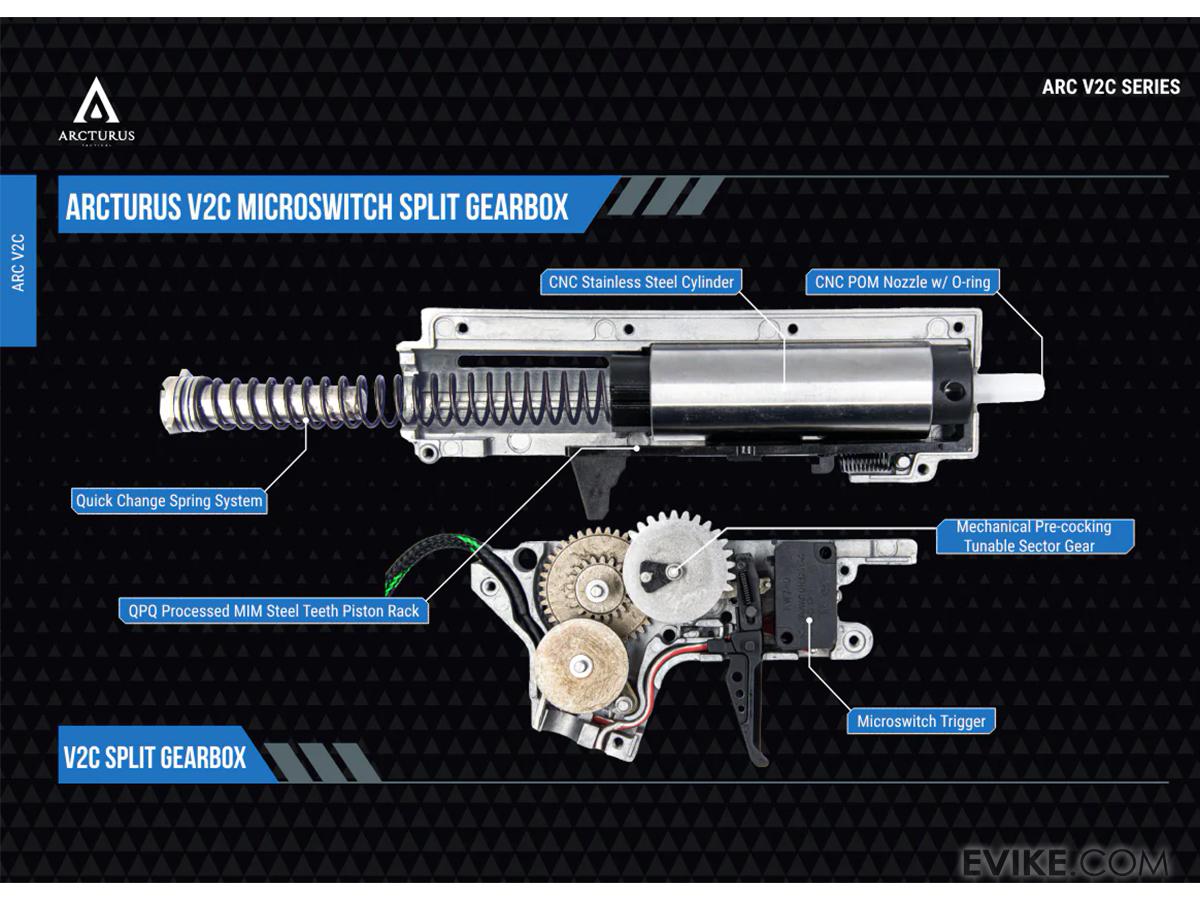 Arcturus X C.A.T. Versatile-10S M4 / AK Hybrid Airsoft AEG Rifle ...