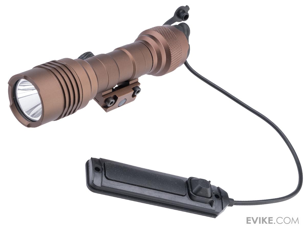 WADSN 450 Lumen Tactical Flashlight w/ Pressure Switch (Color: Dark Earth), Accessories & Parts ...