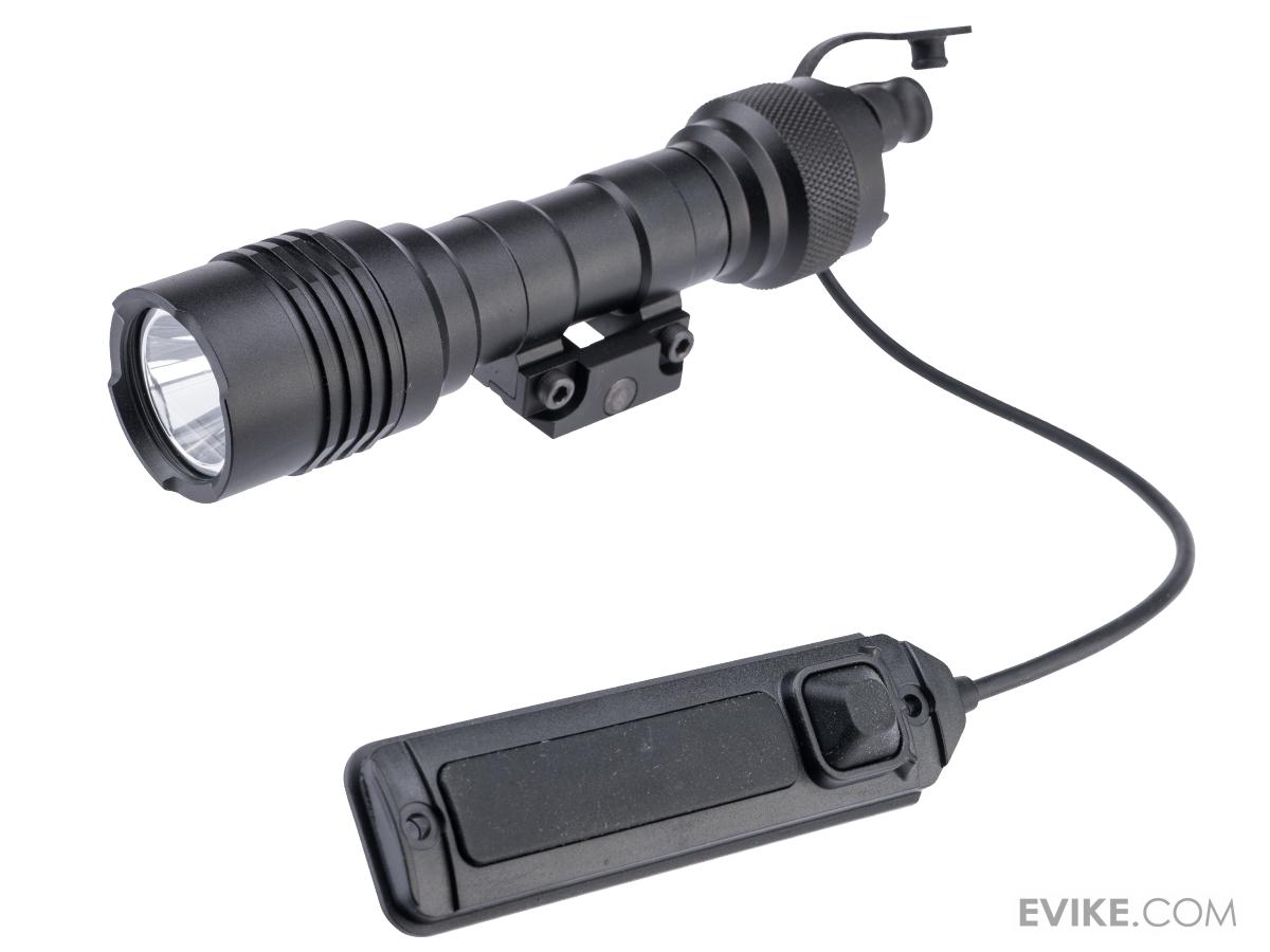 WADSN 450 Lumen Tactical Flashlight w/ Pressure Switch (Color: Black ...