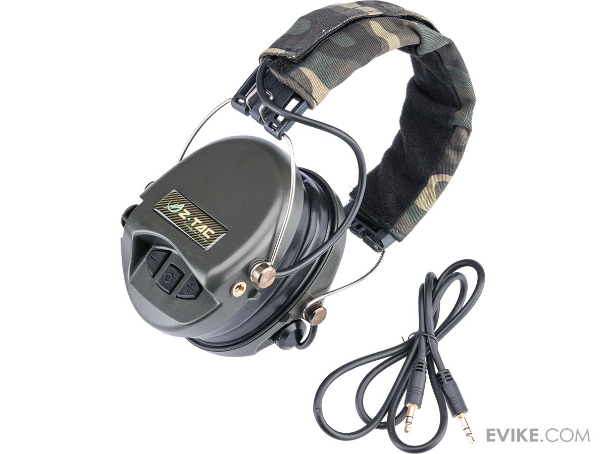 Z-Tactical Z037 Amplified Headset (Color: OD Camo), Tactical Gear ...
