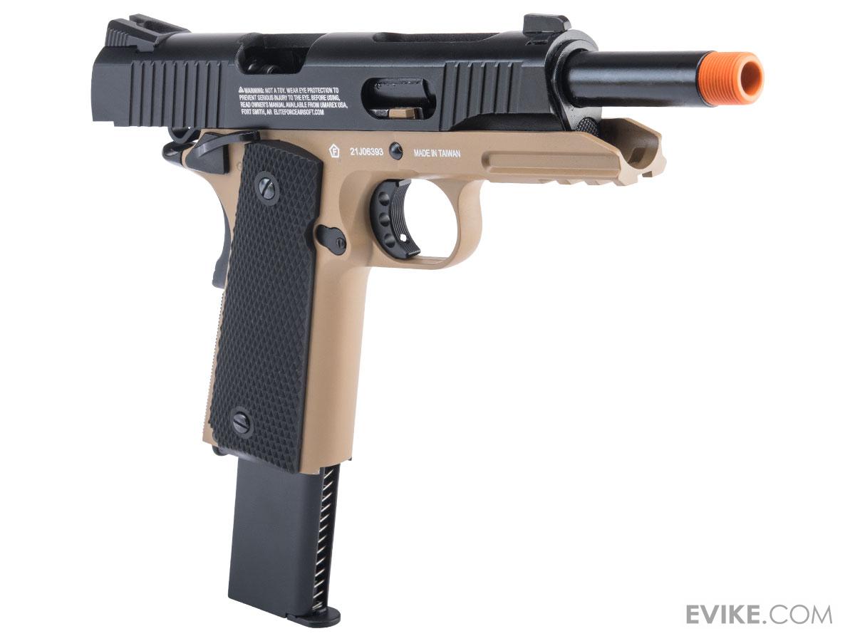 Elite Force Full Metal 1911 Tactical Legacy Edition CO2 Airsoft Gas ...