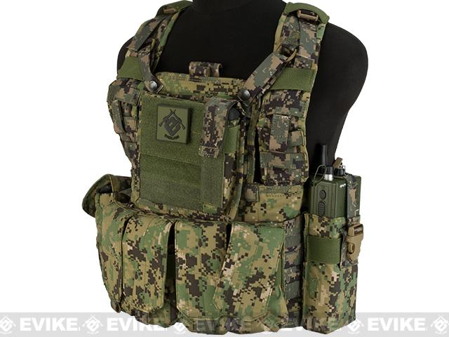 Emerson Tactical RRV Style Chest Rig - AOR2, Tactical Gear/Apparel ...