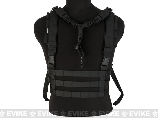Avengers Tactical Low Profile MOLLE Chest Rig System - Black | Evike.com