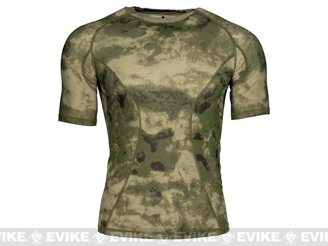 Emerson Skin-tight Base Layer Camo Outdoor Sports Running Shirt - Arid ...
