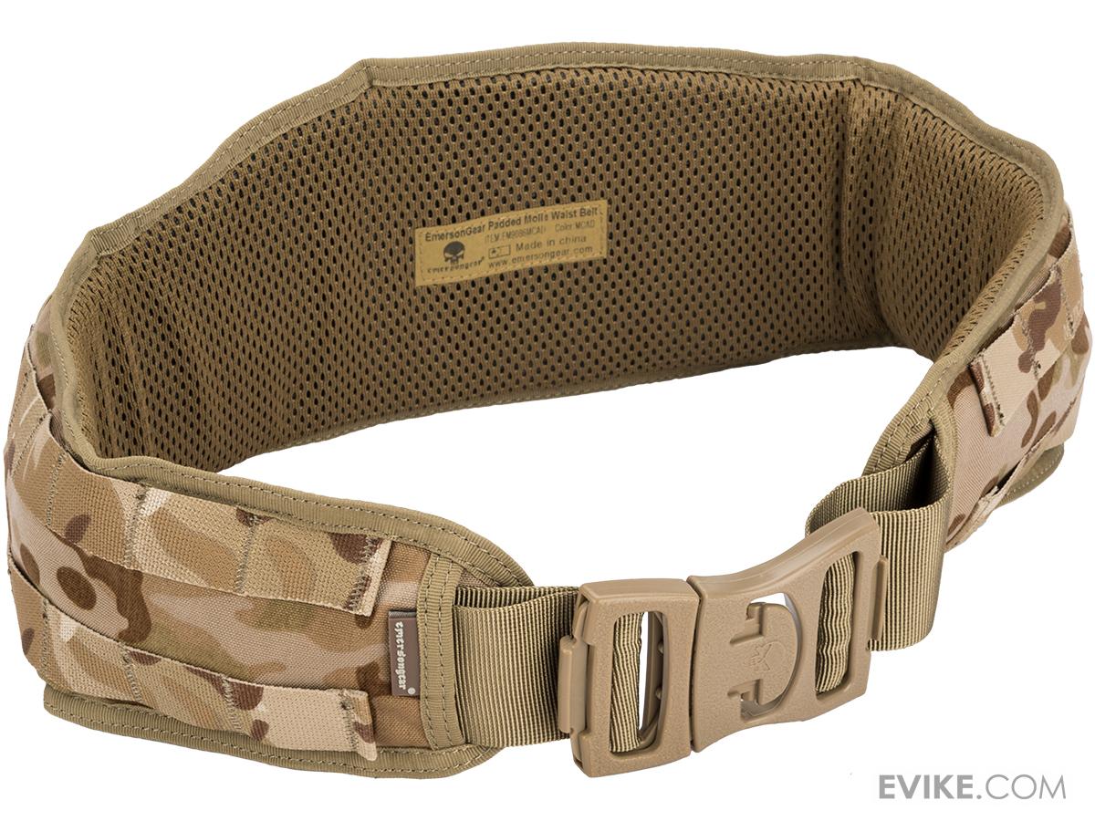 Emerson Gear Padded PALS / MOLLE Waist Belt (Color: Multicam Arid ...