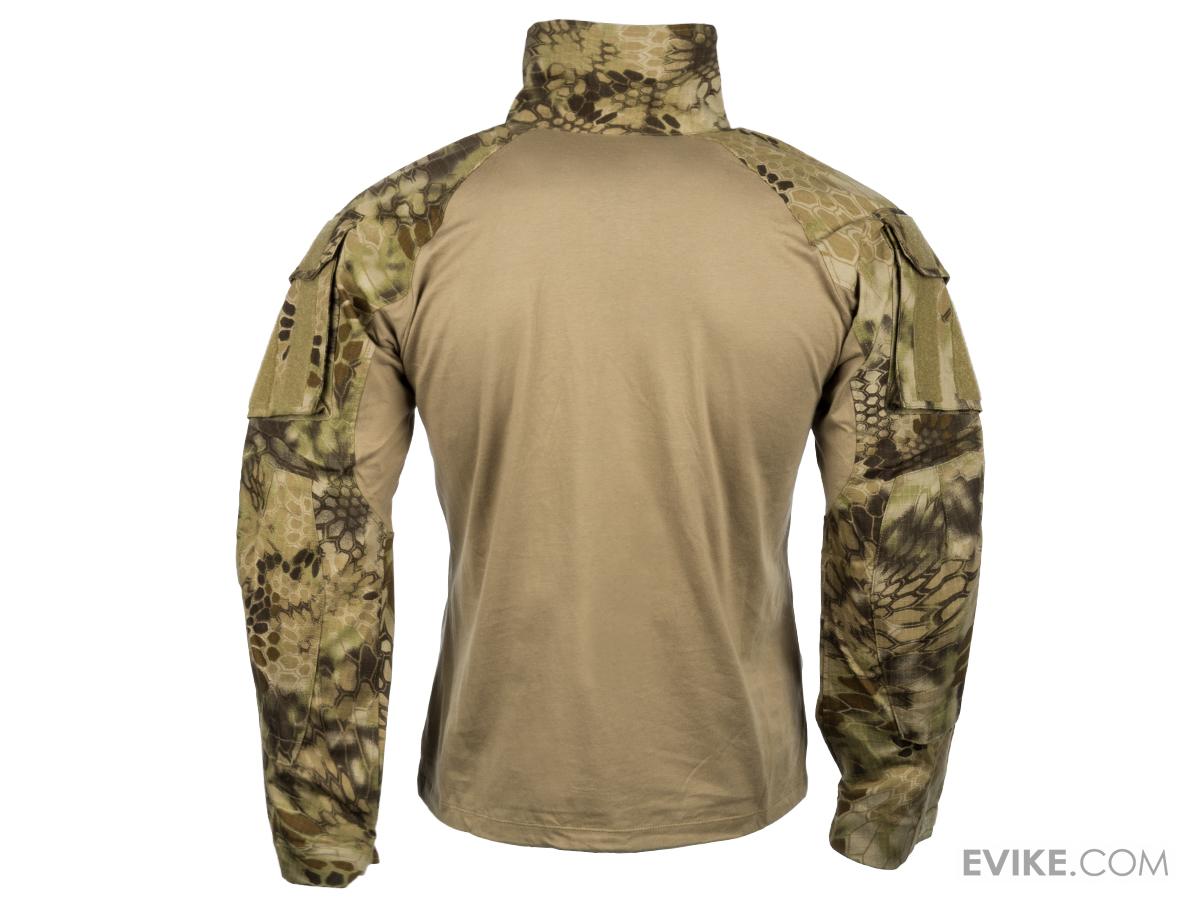 EmersonGear 1/4 Zip Tactical Combat Shirt (Color: Kryptek Highlander ...