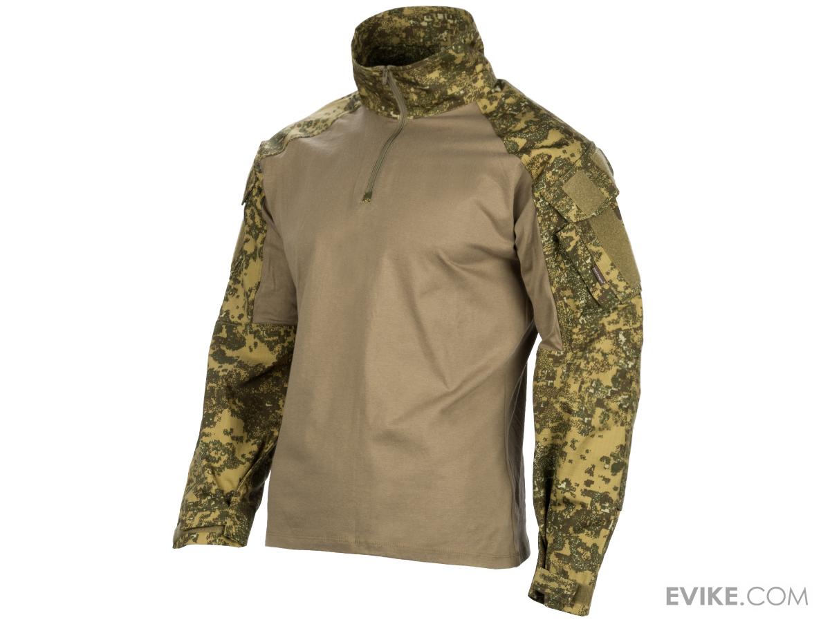 EmersonGear 1/4 Zip Tactical Combat Shirt (Color: Pencott Badland ...