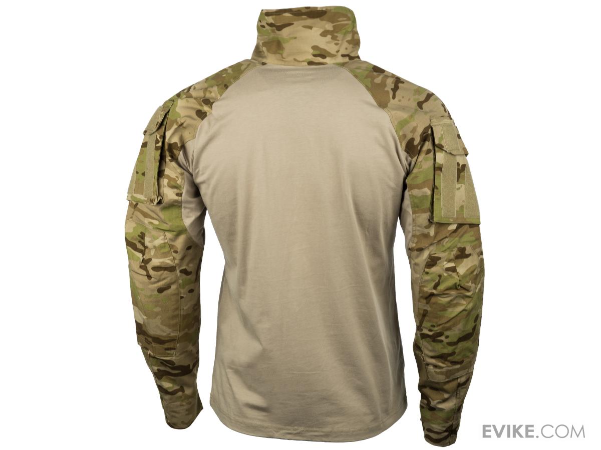 EmersonGear Yellow Label 1/4 Zip Tactical Combat Shirt (Color: Multicam ...