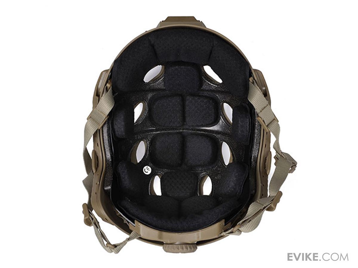EmersonGear Ultra High Cut Tactical Vented Training Helmet (Color: Tan ...