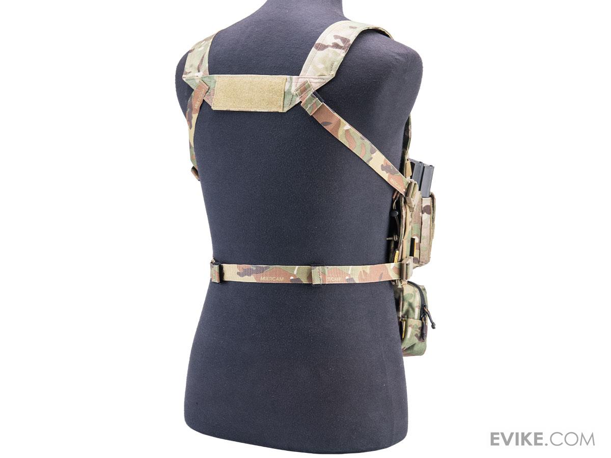EmersonGear Mini Voyage Modular Chest Rig and Placard (Color: Multicam ...