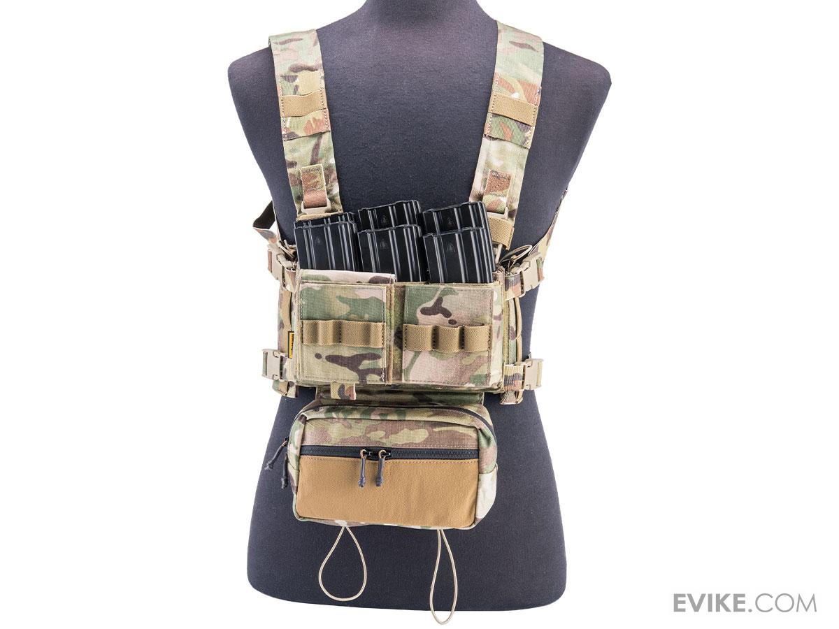 EmersonGear Mini Voyage Modular Chest Rig and Placard (Color: Multicam ...