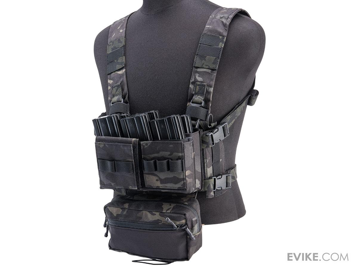 EmersonGear Mini Voyage Modular Chest Rig and Placard (Color: Multicam ...