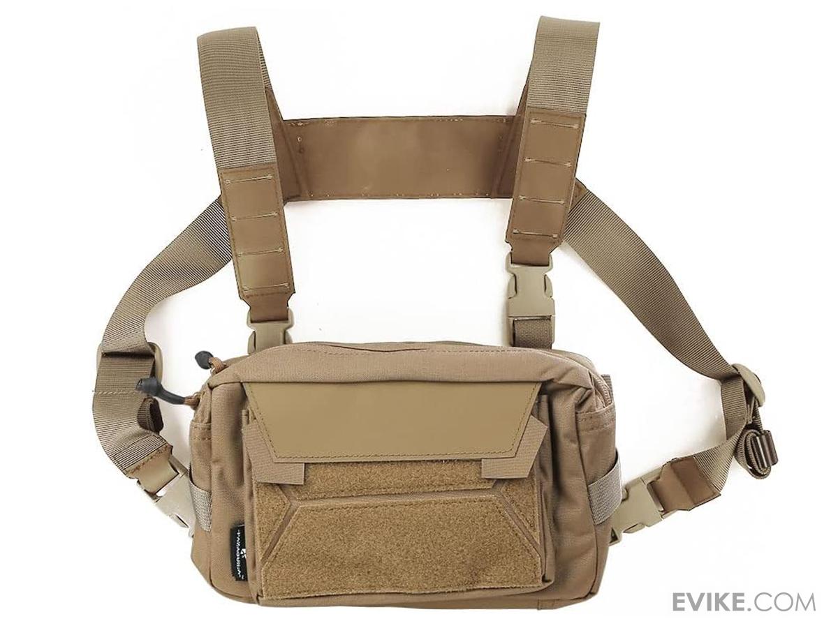Pazaguila Tarantula Actor Chest Rig (Color: Coyote Brown), Tactical ...