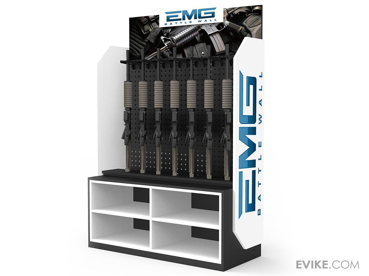 EMG "Battle Wall System" Professional Grade 7 Long Gun Display ...