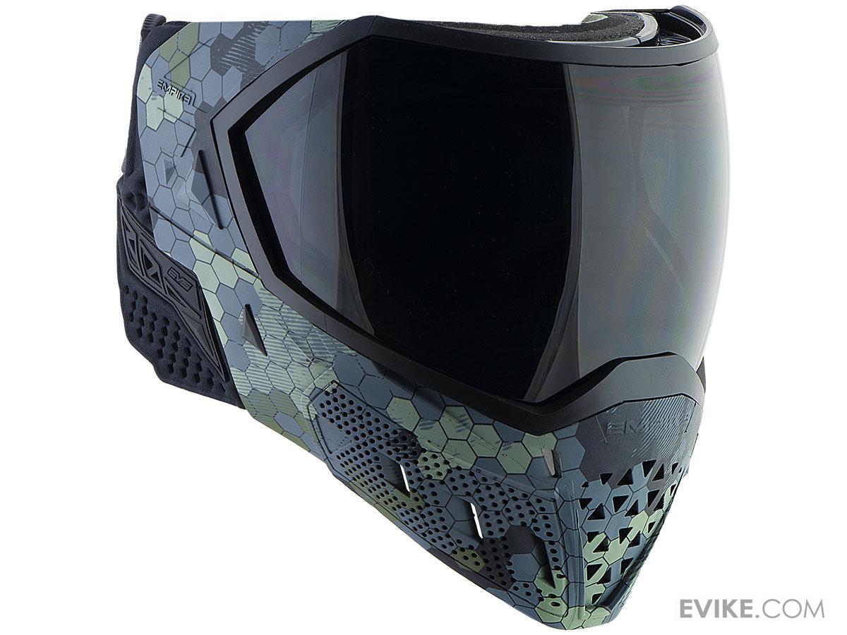 Empire Paintball EVS Full Face Mask (Color: Hex Camo - Black / Thermal ...