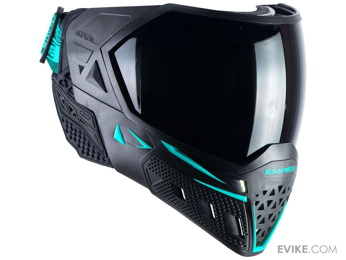 Empire Paintball EVS Full Face Mask (Color: Black & Aqua / Ninja and ...
