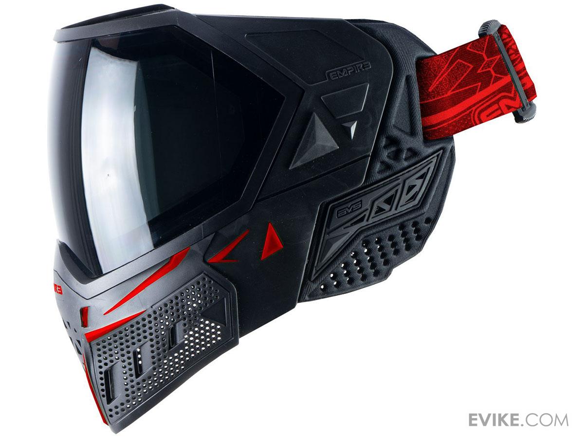 Empire Paintball EVS Full Face Mask (Color: Black & Red / Ninja and ...